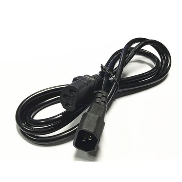 Male To Female AC Power Extension Cable Cord 1.8M for PDU Chassis UPS ...