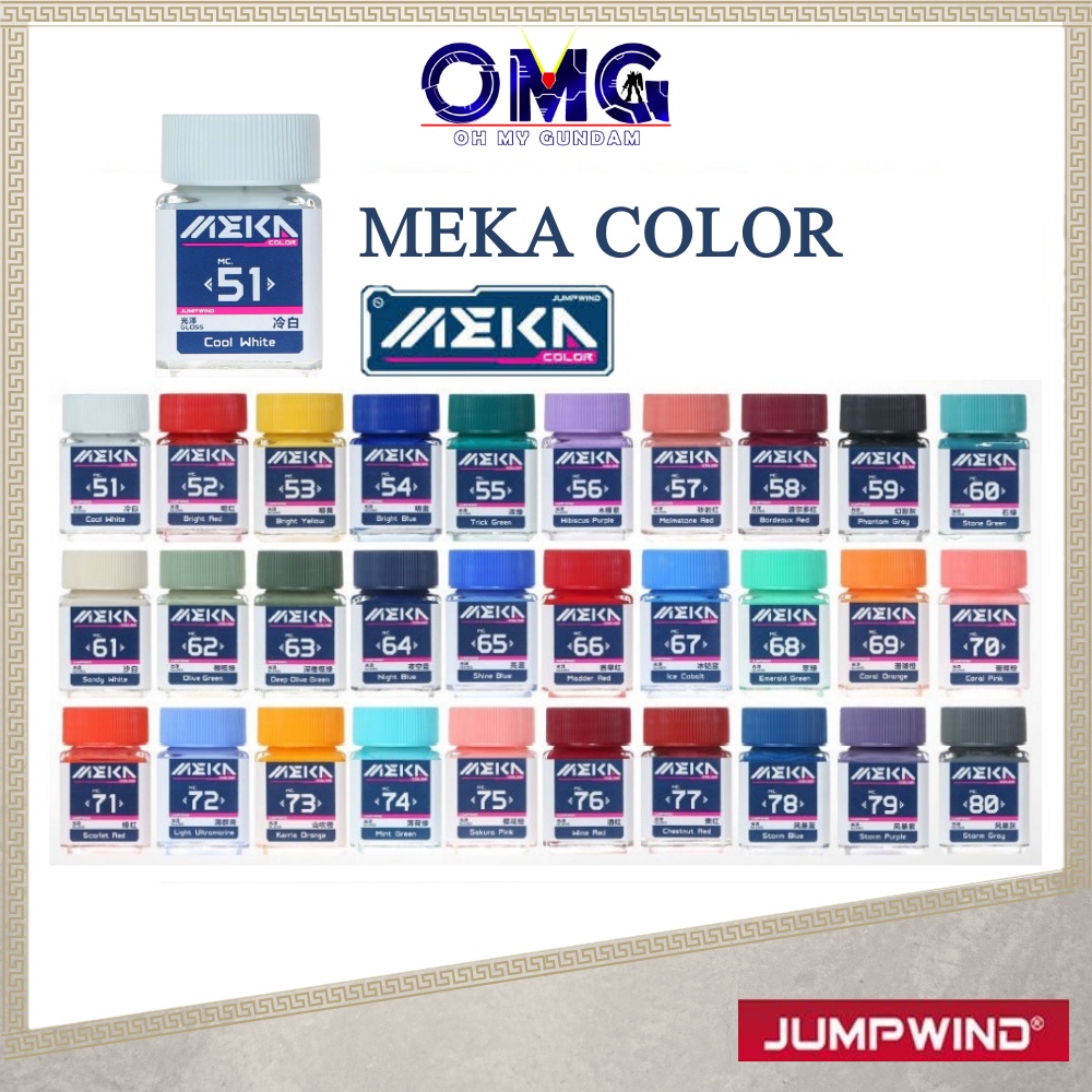 Paint Jumpwind Meka Color Series MC51 ~ MC80 Jump wind Basic Neo Color ...