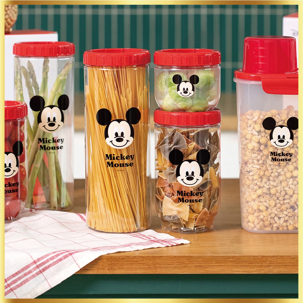 Mickey Mouse Round Airtight Container Food Storage | Shopee Malaysia