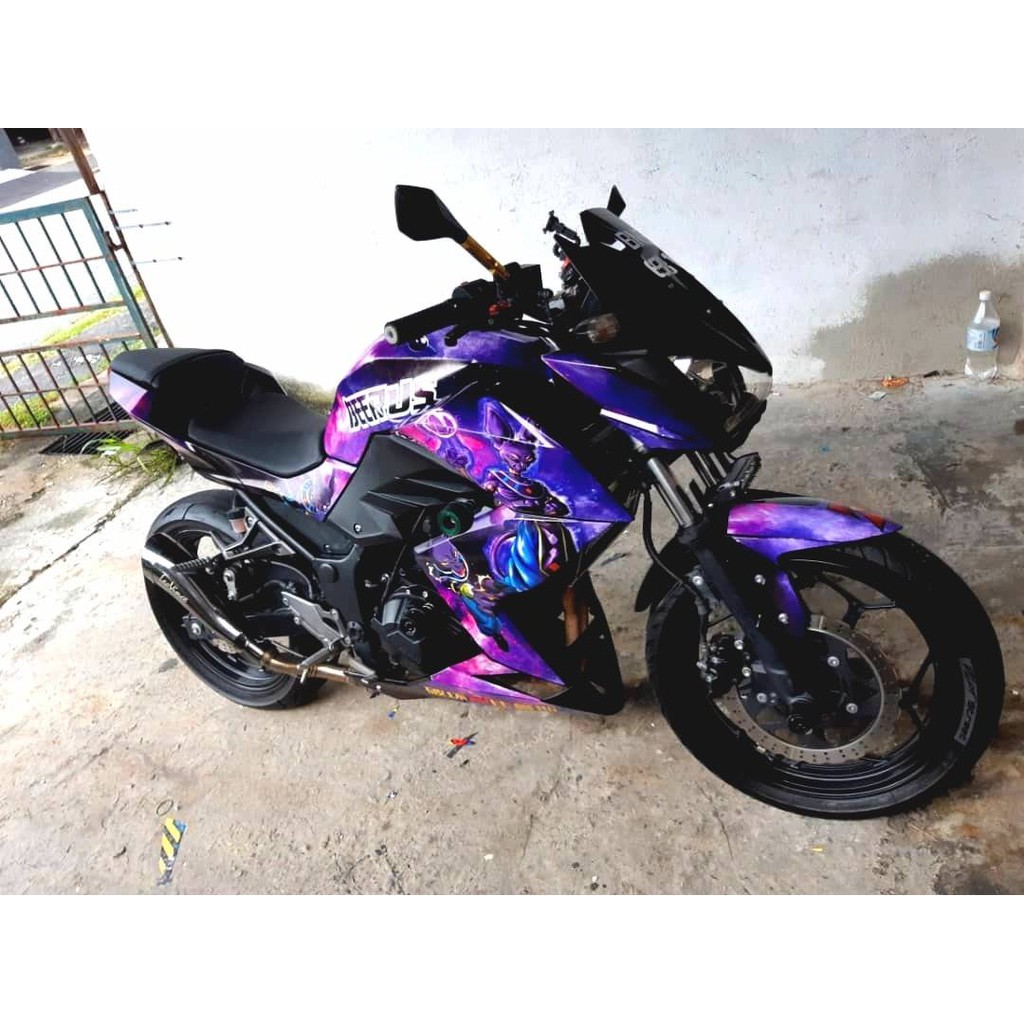 MOTOR STICKER Z250 2016 KAWASAKI FULL BODY | Shopee Malaysia
