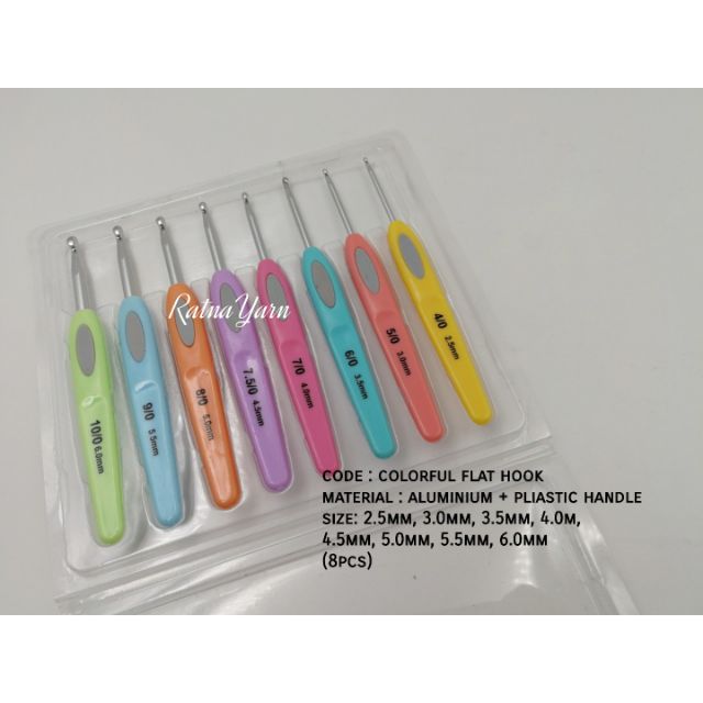 🎀Ready Stock🎀 Crochet Hook set / budget crochet hook / jarum kait ...