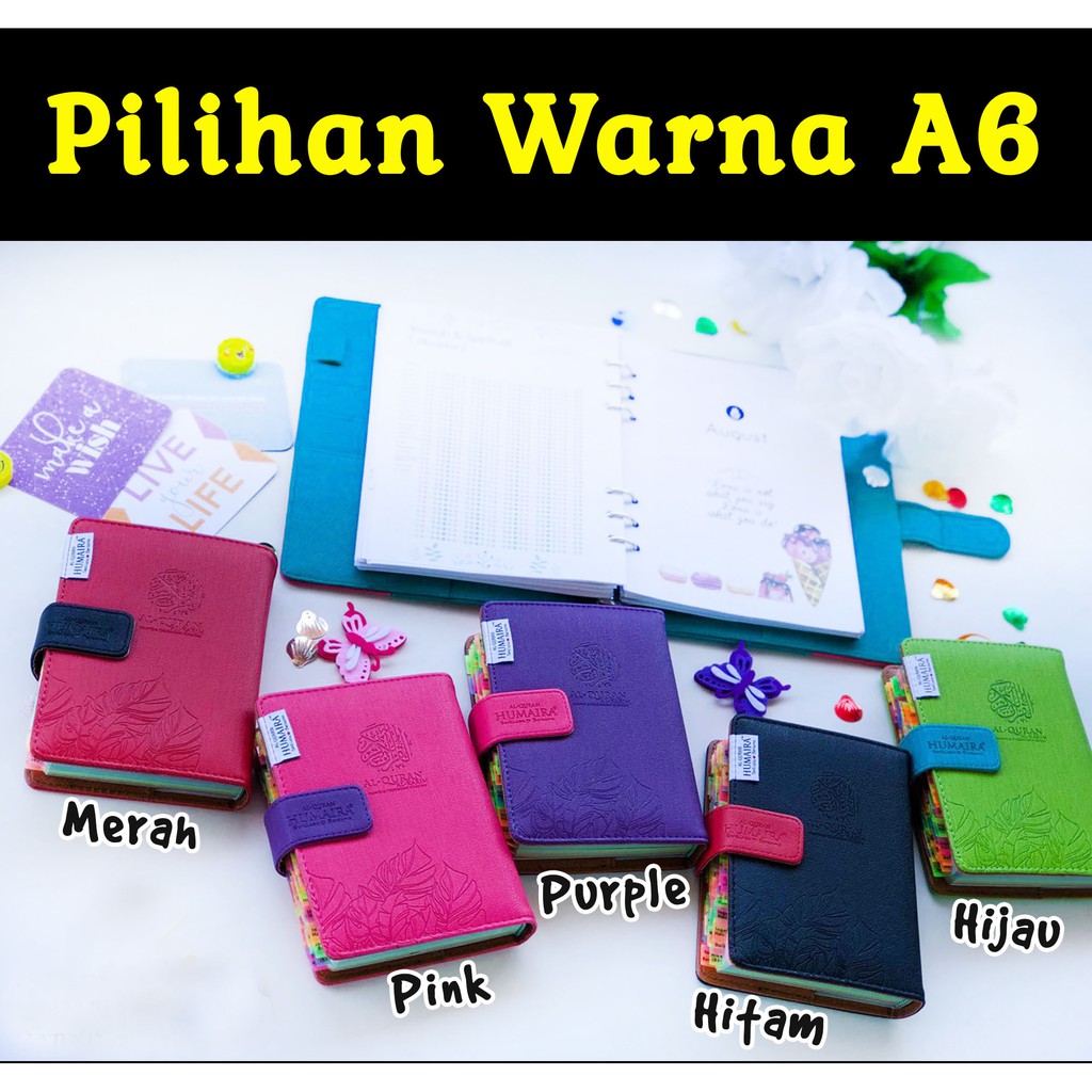 🔮 READY STOCK🔮 QURAN TAGGING SAIZ A6 🔮 BEST SELLER 🔮 DAPAT FREE GIFT ...