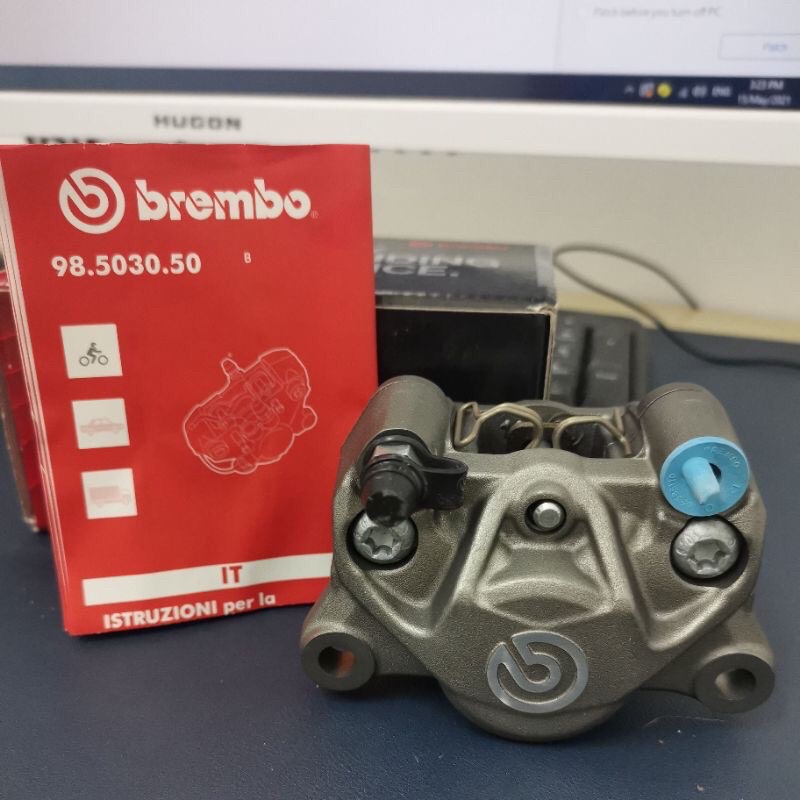 ORIGINAL BREMBO P34 2POT Caliper Ready Stock 100% MADE ITALY | Shopee ...