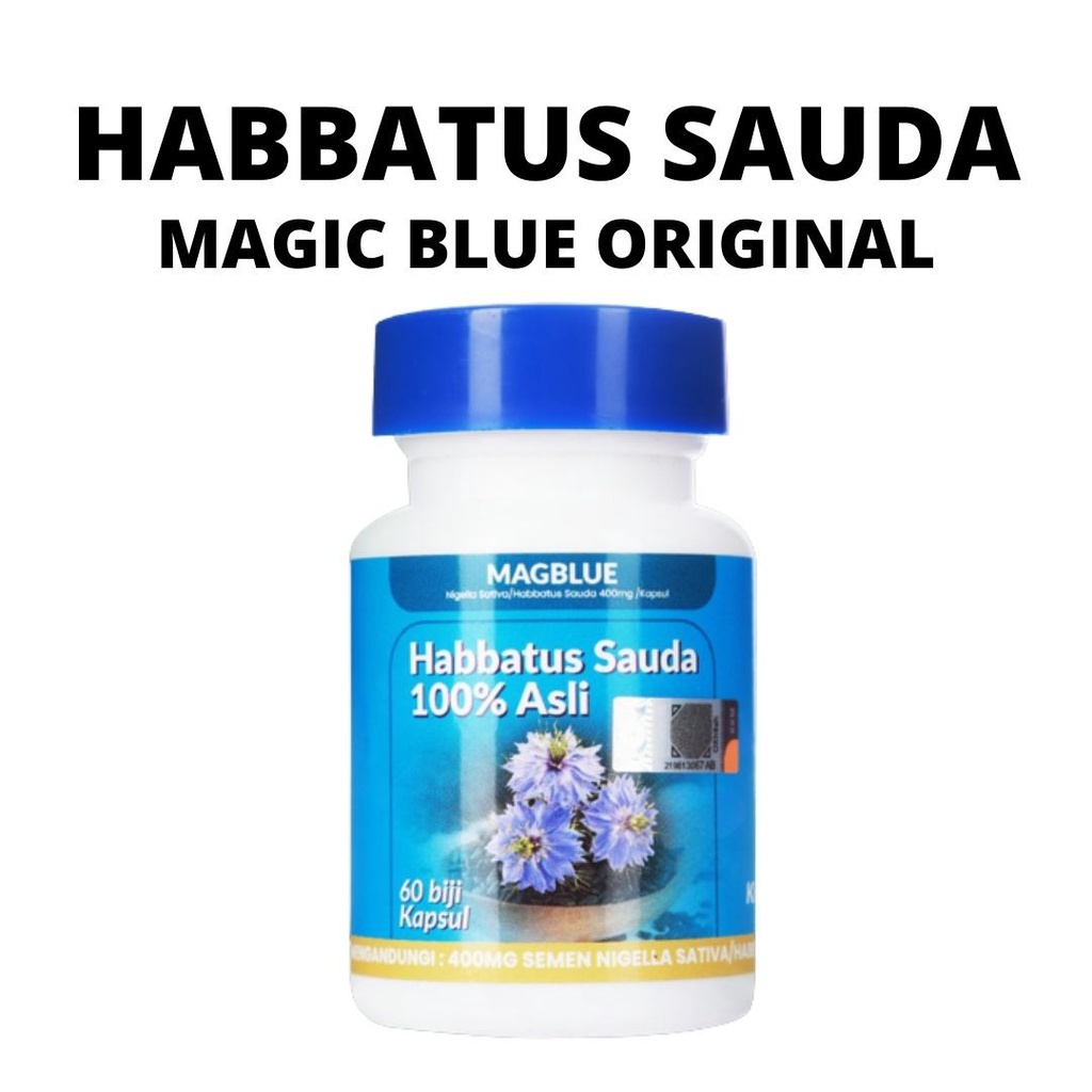 [ Local Ready Stocks ] Habbatus Sauda Kapsul Magic Blue Habbatus Sauda ...