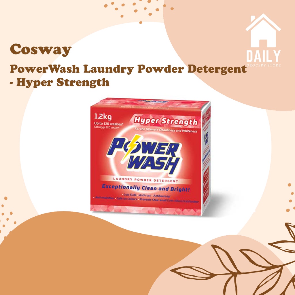 PowerWash Laundry Powder Detergent - Hyper Strength (08155) | Shopee ...