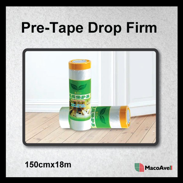 Pre-Tape Drop Firm 150cmx18m - MacoAvell Venetian Plaster special ...