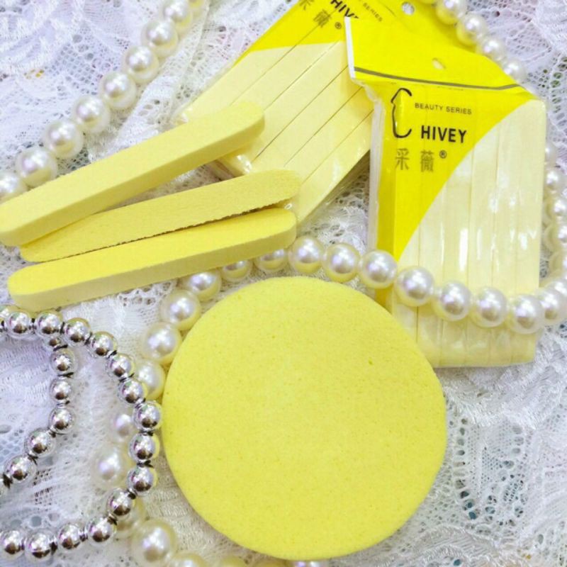 Facial sponge (12 pieces/bag) | Shopee Malaysia