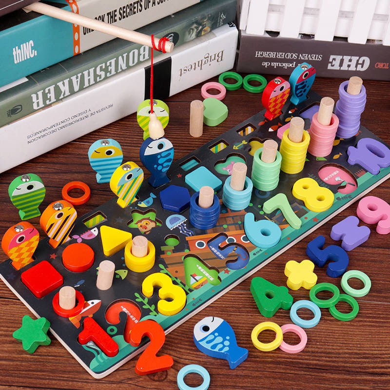 🔥READY STOCK🔥Number Building Blocks, Assembled Puzzle Toy 2-8 Years Old ...