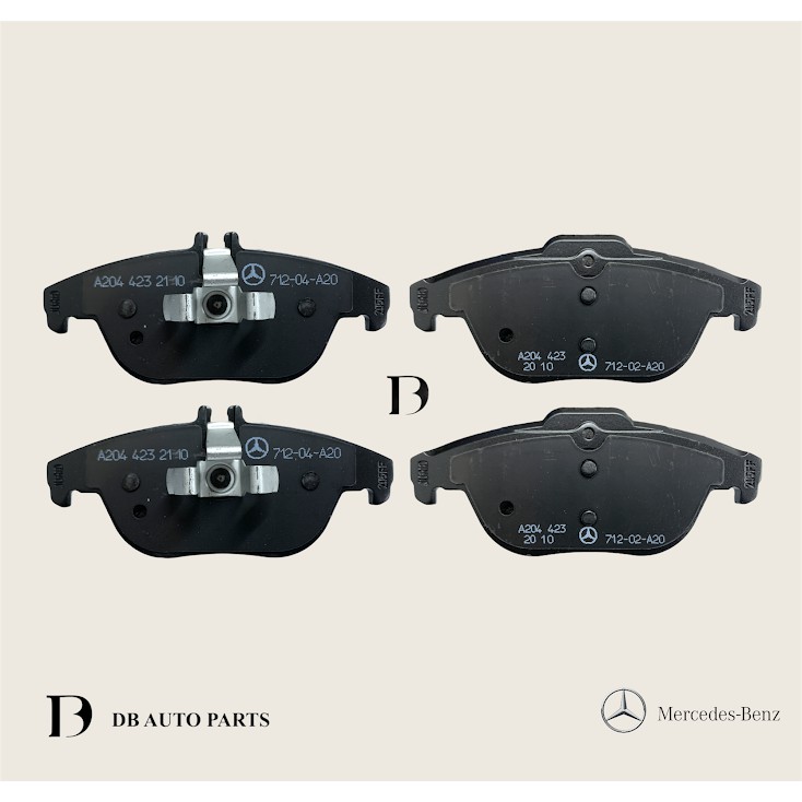 MERCEDES BENZ W204 REAR REAR BRAKE PADS(0054208120)(0054204320 ...