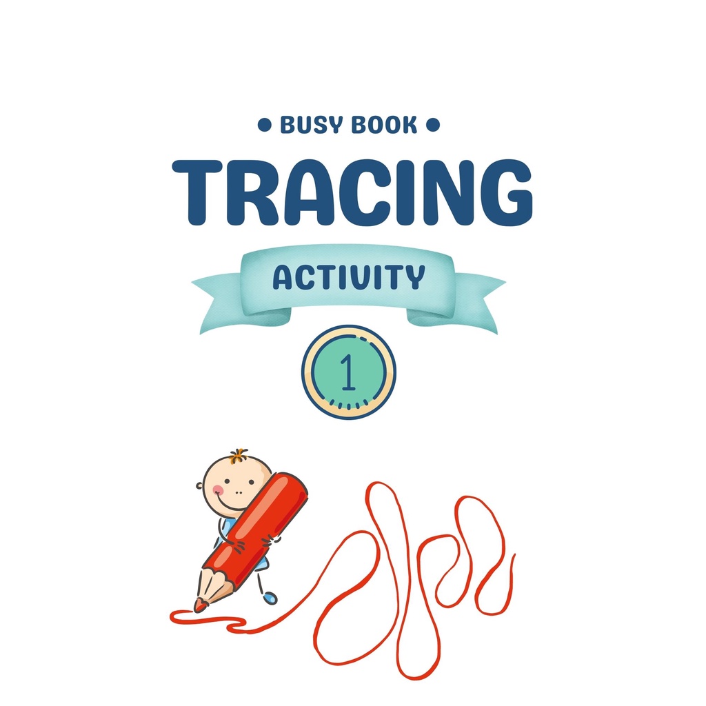 TRACING ACTIVITY BUSY BOOK (LAMINATED) | Shopee Malaysia