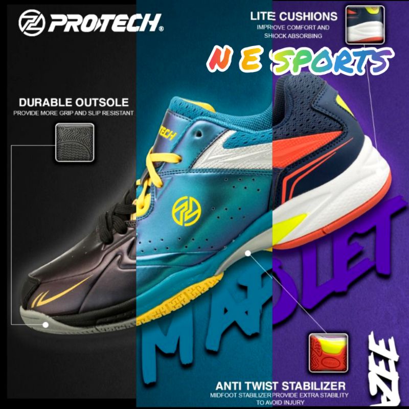 PROTECH CRAZEE ADVANCE BADMINTON SHOES | Shopee Malaysia