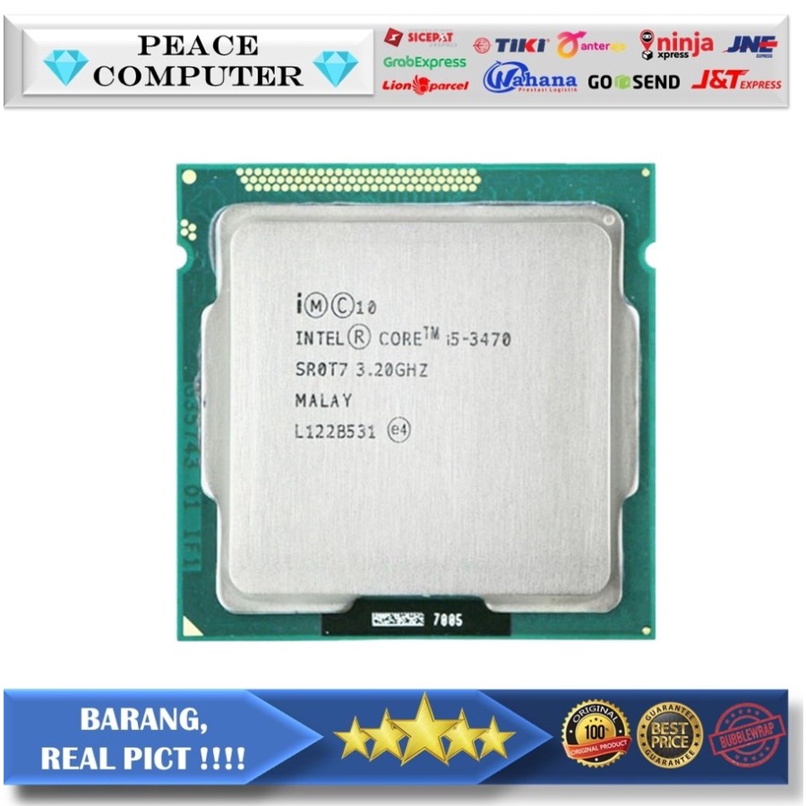 Processor I5-3470 Intel Socket Lga 1155 + Fan Intel | Shopee Malaysia