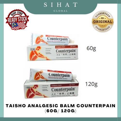 COUNTERPAIN ANALGESIC BALM (60G/ 120G) | Shopee Malaysia