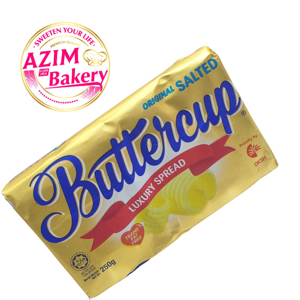 Buttercup 227g, 500g Salted Butter Buttercup Salted 227g | 500g (Halal ...