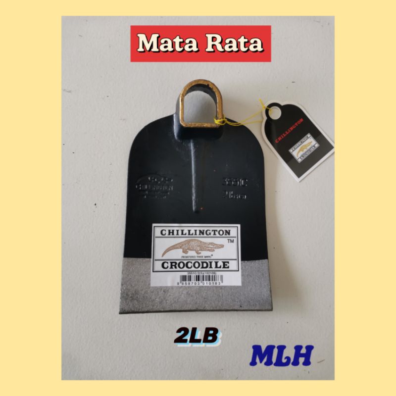 100% Original Chillington Crocodile Steel Hoe Curve /Cangkul Cap Buaya ...