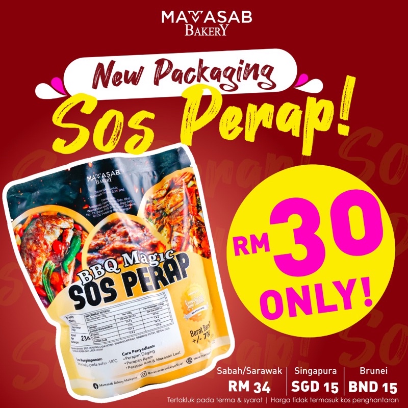 MAMASAB SOS PERAP BBQ SERBAGUNA - BBQ MAGIC SOS PERAP - | Shopee Malaysia