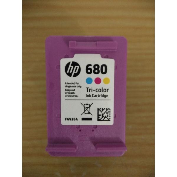 Original Used HP680 Empty Tri-Colour Ink Catridge For Refill Purposes ...