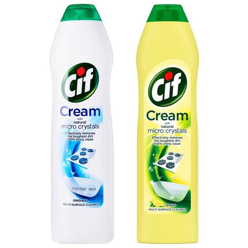 Cif Cleaning Cream - 🌸 Original | Lemon 🍋 (500ml) | Shopee Malaysia