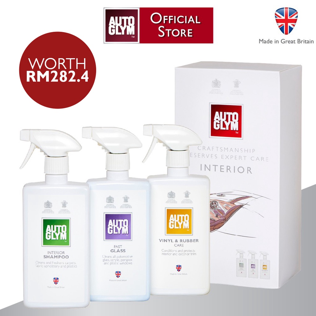 AUTOGLYM Collection - Perfect Interiors 3 x 500 ml | Shopee Malaysia