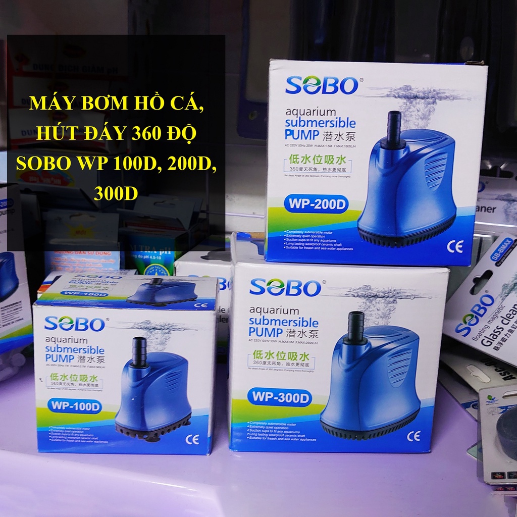 Submersible pump for aquarium, fish tank - 360 DEGREE bottom suction ...