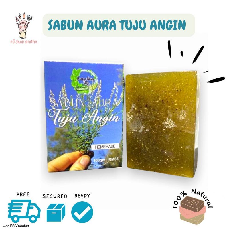 Sabun Aura Herba Tuju Angin Aura Aisy | Shopee Malaysia