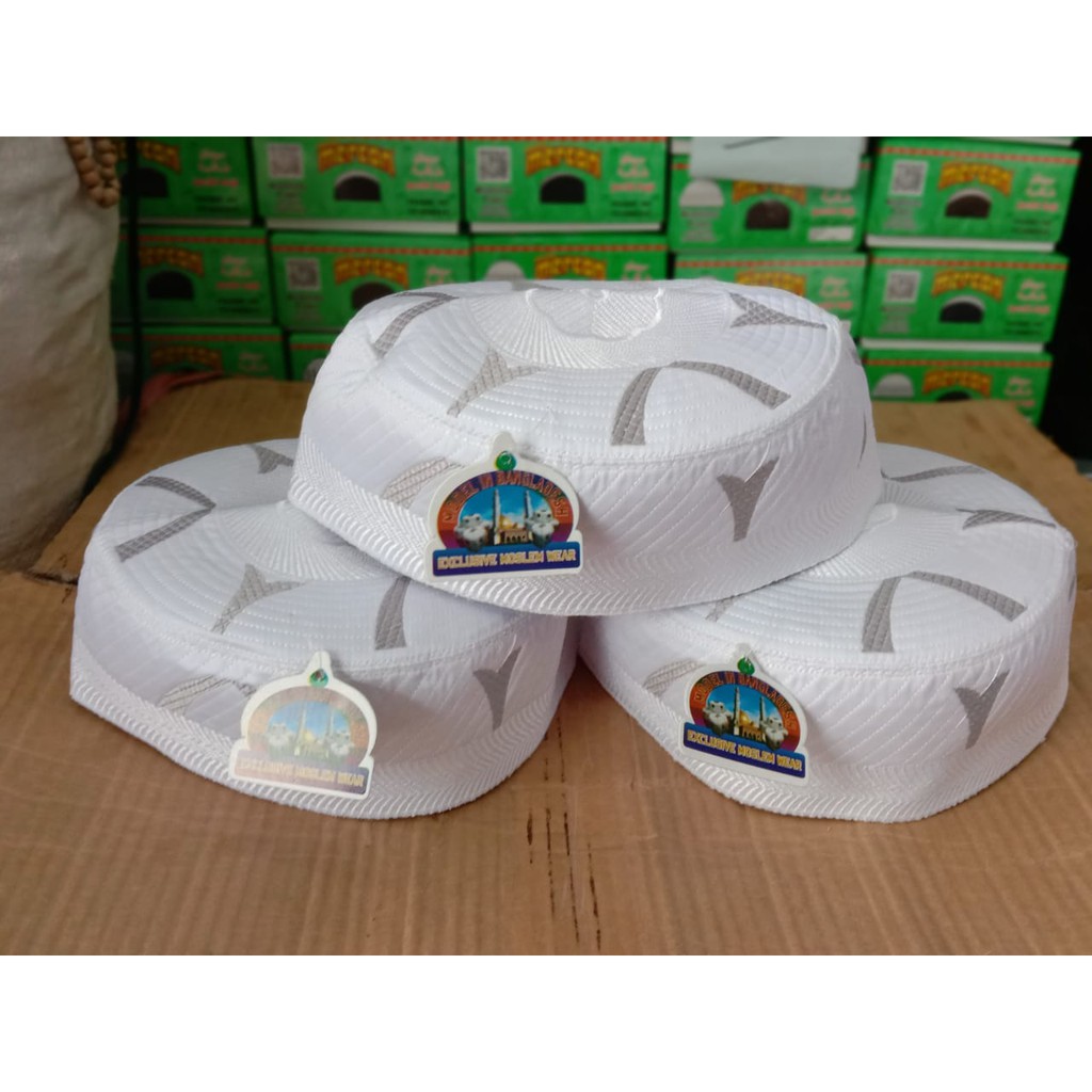Wholesale 10 pcs - Peci Kopiah Malaysia Madina Bugis Bangladesh Dome RH ...