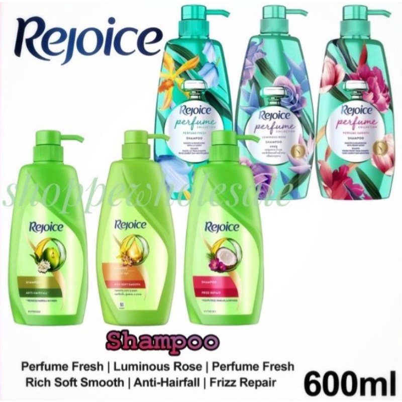 REJOICE Hair Shampoo 450ml / 600ml /900g | Shopee Malaysia