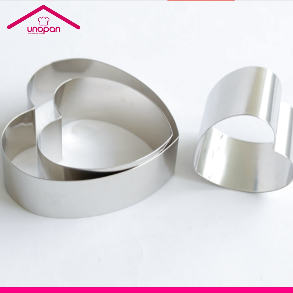 [𝗨𝗡𝗢𝗣𝗔𝗡] Bakeware Heart / love-shaped ring /(UN27351) | Shopee Malaysia