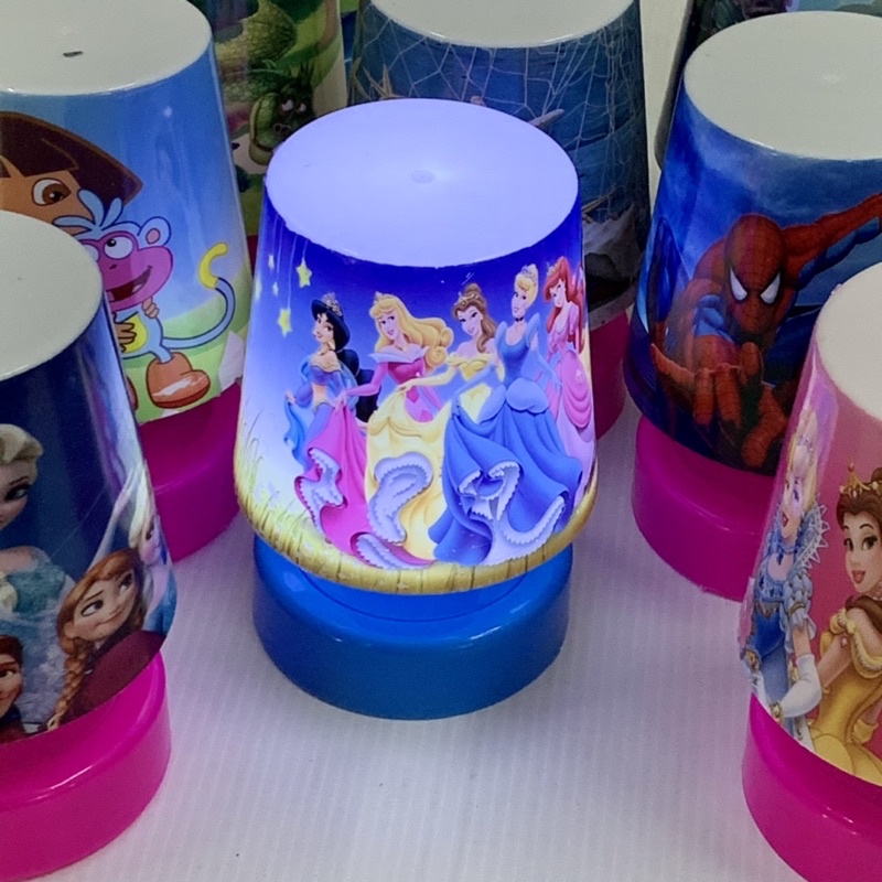 LED Night Light Colorful cartoon Baby Kids Room Desk Bedside Decoration ...