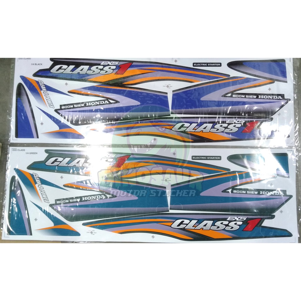 Honda Ex5 Class(4) Sticker | Shopee Malaysia
