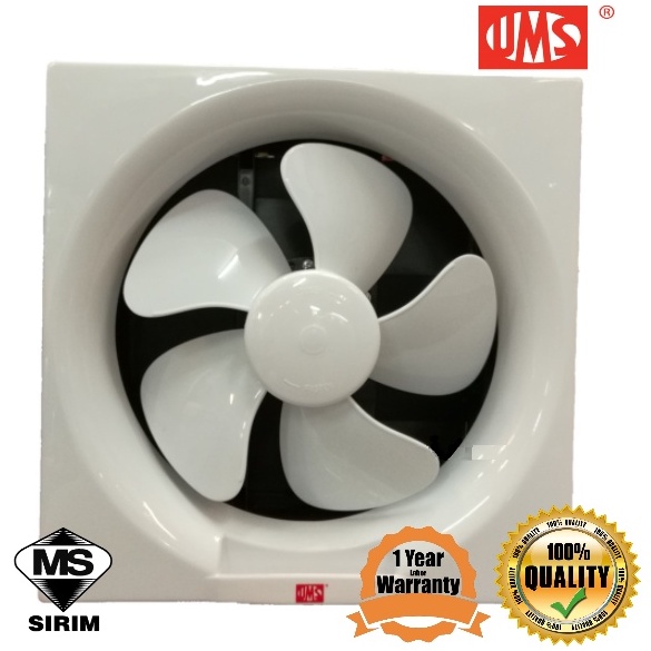SIRIM UMS 8" 10" 12" Wall Mounted Exhaust Fan / Ventilation Fan / Kipas ...