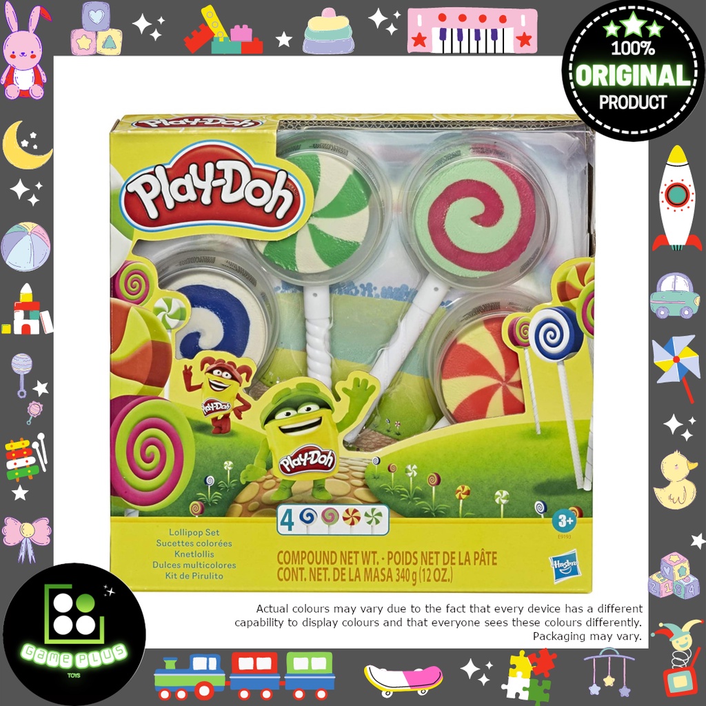 Play-Doh Lollipop Modeling Compound | Shopee Malaysia
