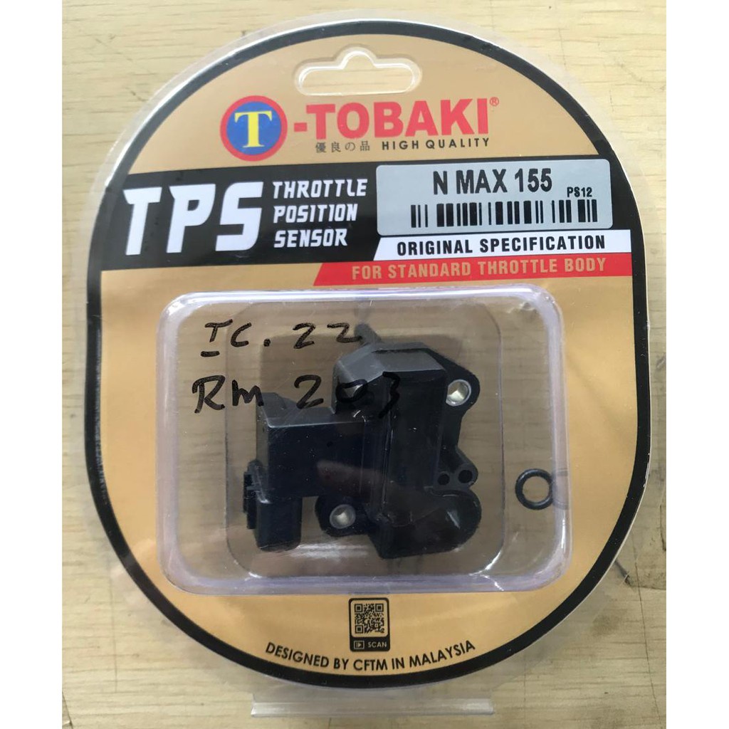 THROTTLE POSITION SENSOR FOR YAMAHA NMAX (2DP-E3750-01) (TOBAKI ...