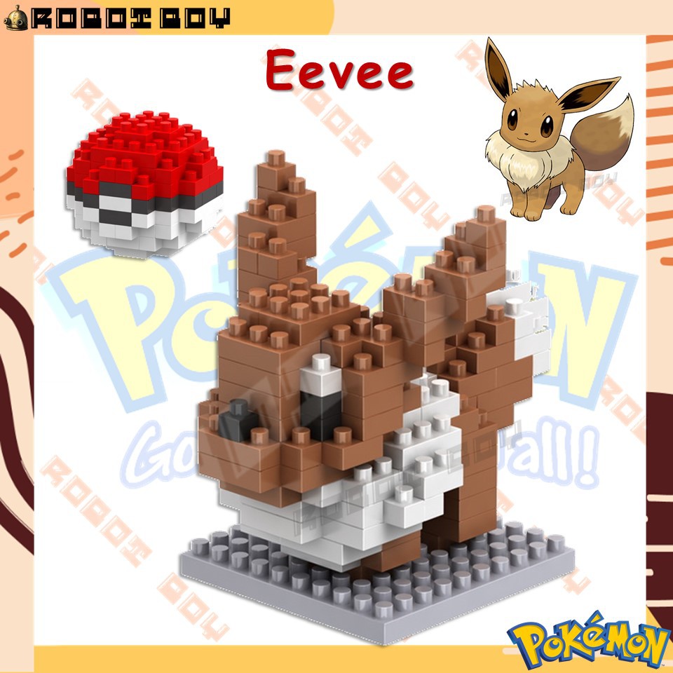 🔥Ready Stock🔥Pokemon Block Nano Block Building Block Toy Pikachu Charmamder Charizard Mewtwo ...