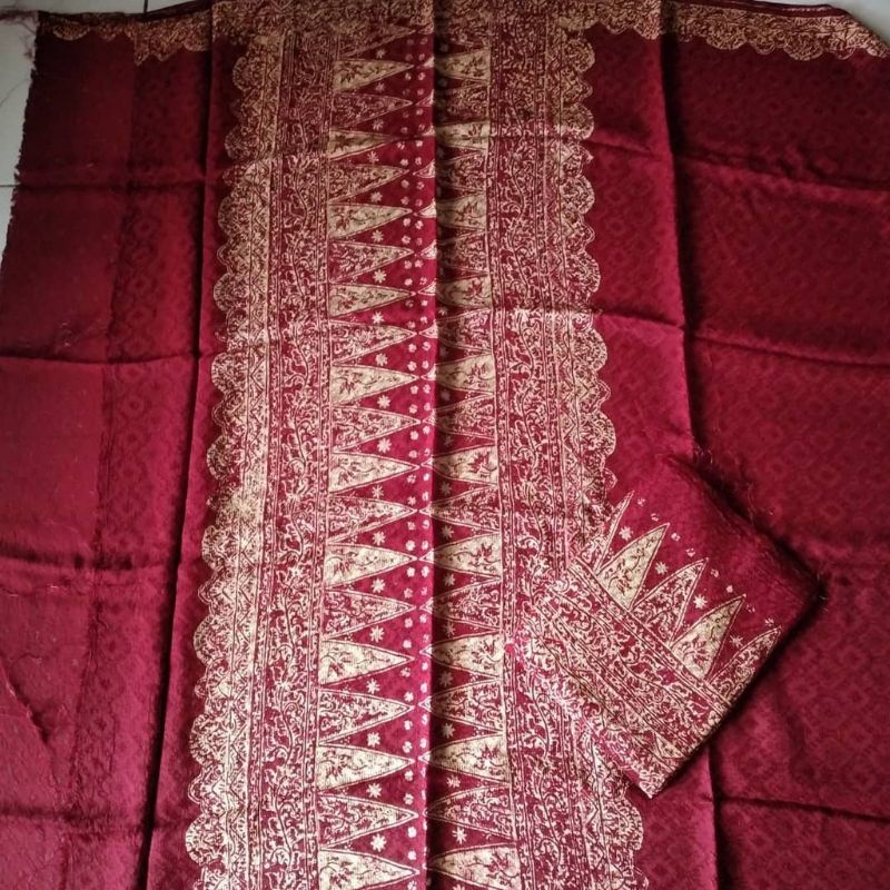 Aluna Tunic SONGKET OCEAN | Songket OCEAN Empty Velvet SET | Songket ...