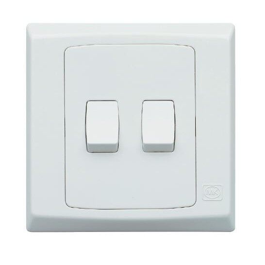 MK Slimline Plus 1G1W 2G1W 3G1W 4G1W 5G1W Bell Tel Standard Rocker ...