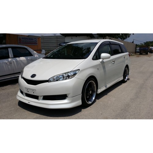Toyota Wish 2014 Modellista ( Body Kit , Bodykit , Skirt , Skirting ...