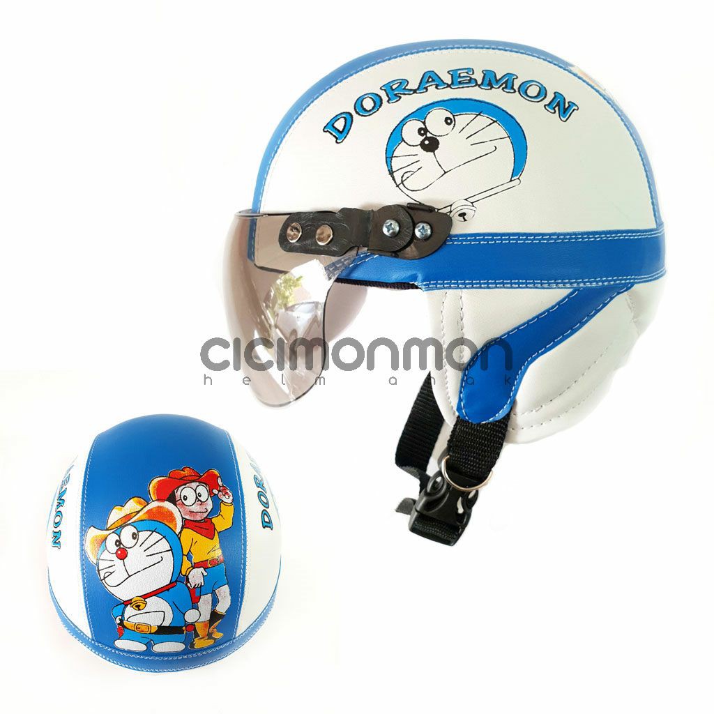 Doraemon Character Retro Children's Helmet | Shopee Malaysia