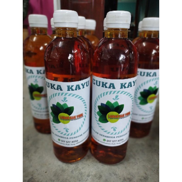 cuka kayu@wood vinegar asli 100%(kawalan serangga perosak semulajadi ...