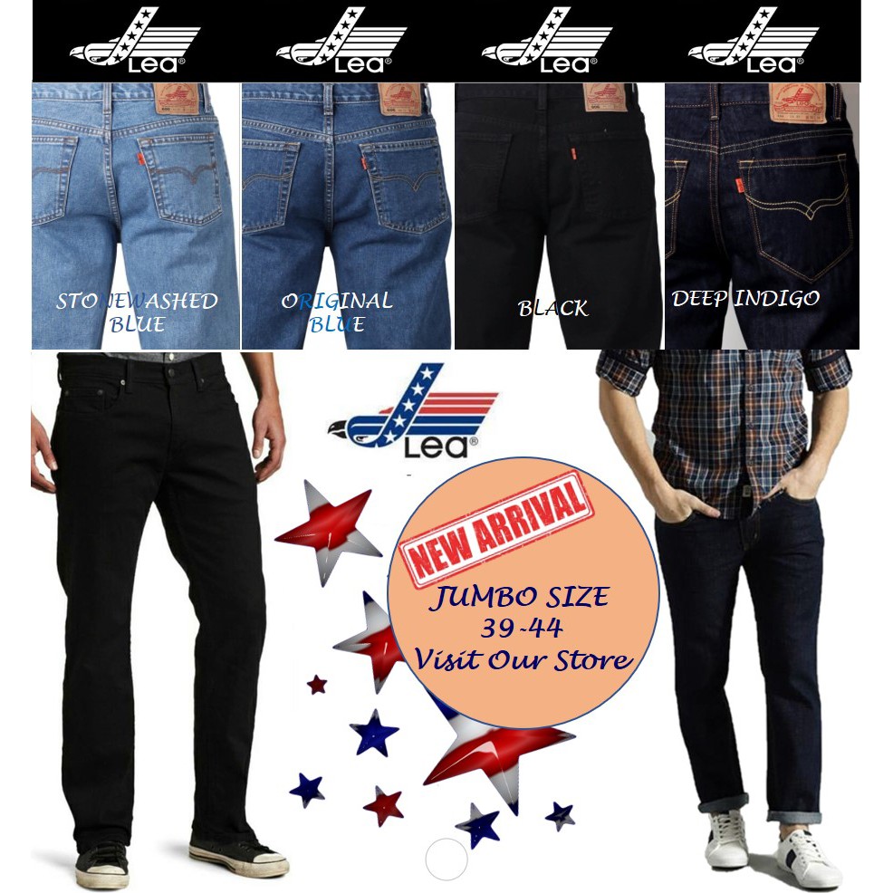 Jeans LEA Authentic Premium Denim - Men/Ladies Straight/Regular Cut ...