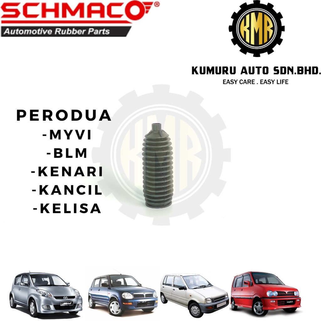 (1pc) SCHMACO Power Steering Rack Boot Cover Rubber Boot Cover Perodua ...