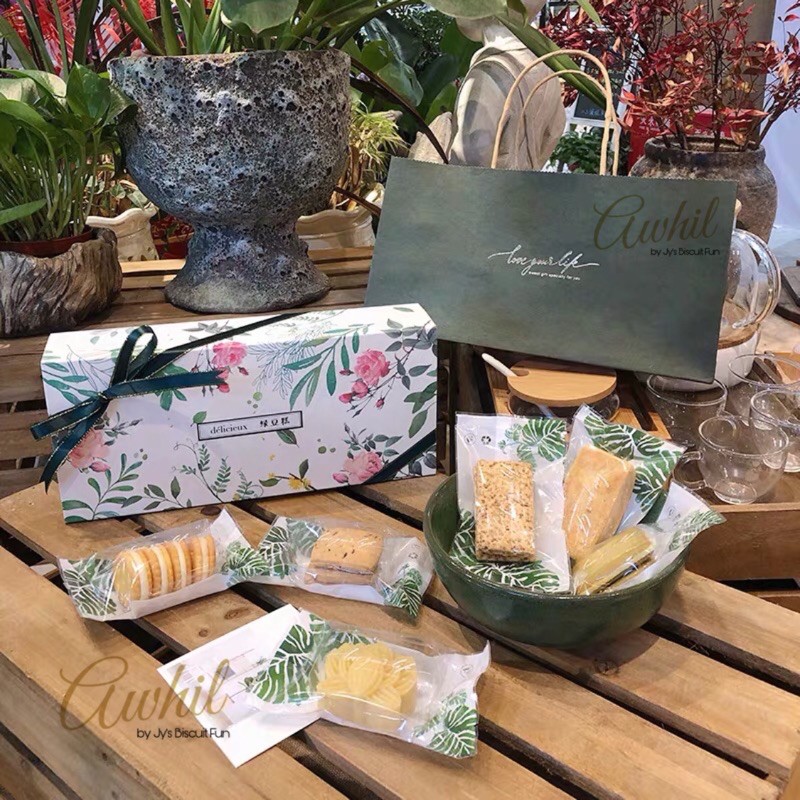 🌸Ready Stock🌸FLOWER GIFT BOX/Cookies Box/Gift Box/Madeleine/Pastry Box ...