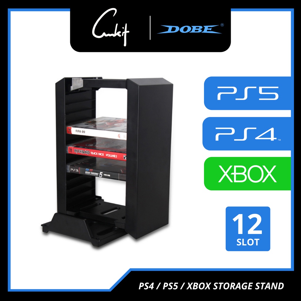 6.6 SALE 】DOBE PS5 PS4 Storage Stand Kit Multifunction PS4 Stand With ...