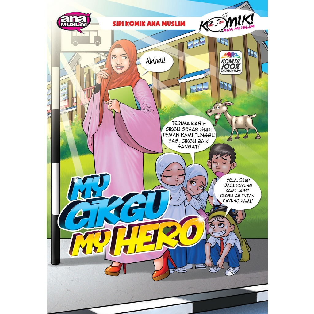 ANA MUSLIM - Komik MY CIKGU MY HERO | Shopee Malaysia