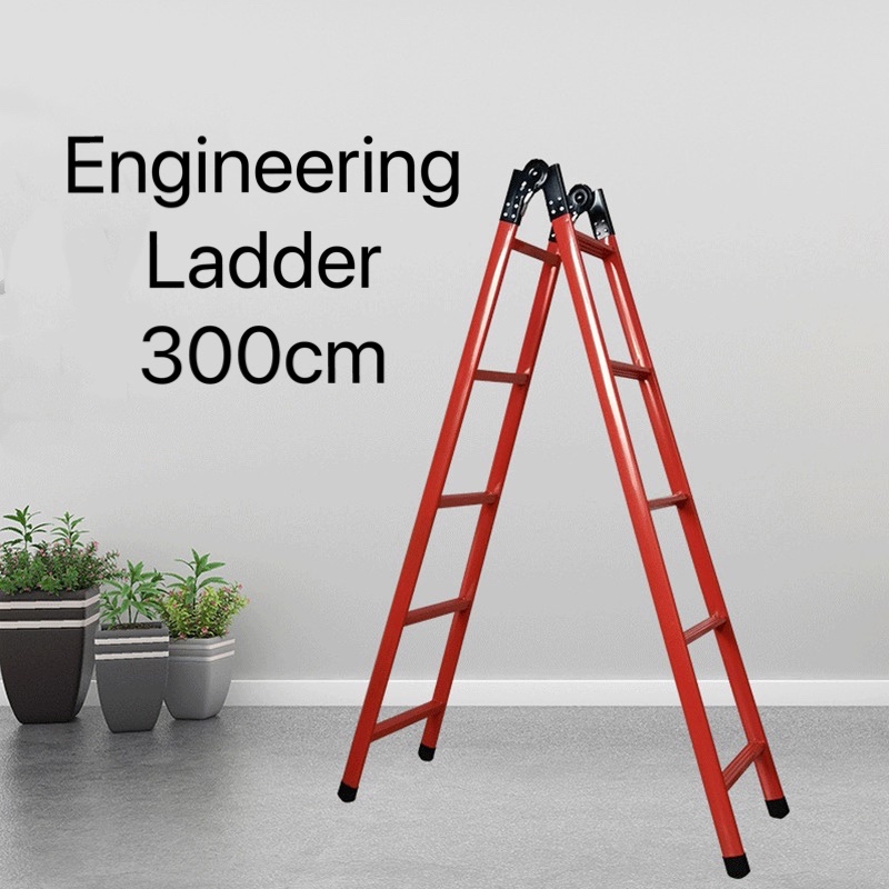 Malaysia Telescopic Folding Ladder Engineering Double Side 8 / 10 Step ...