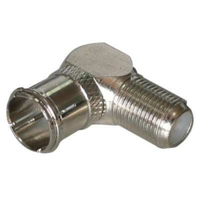 F Type Adapter Angle Connector | Shopee Malaysia