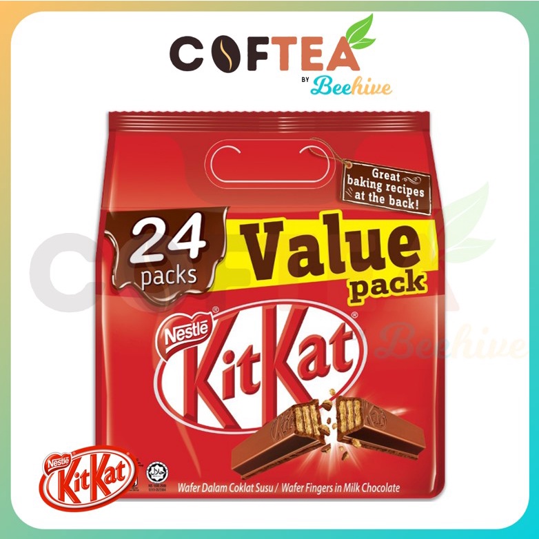 Nestle Kit Kat Value 24 Packs KitKat 408g [Exp: 11 Oct 2024] | Shopee ...