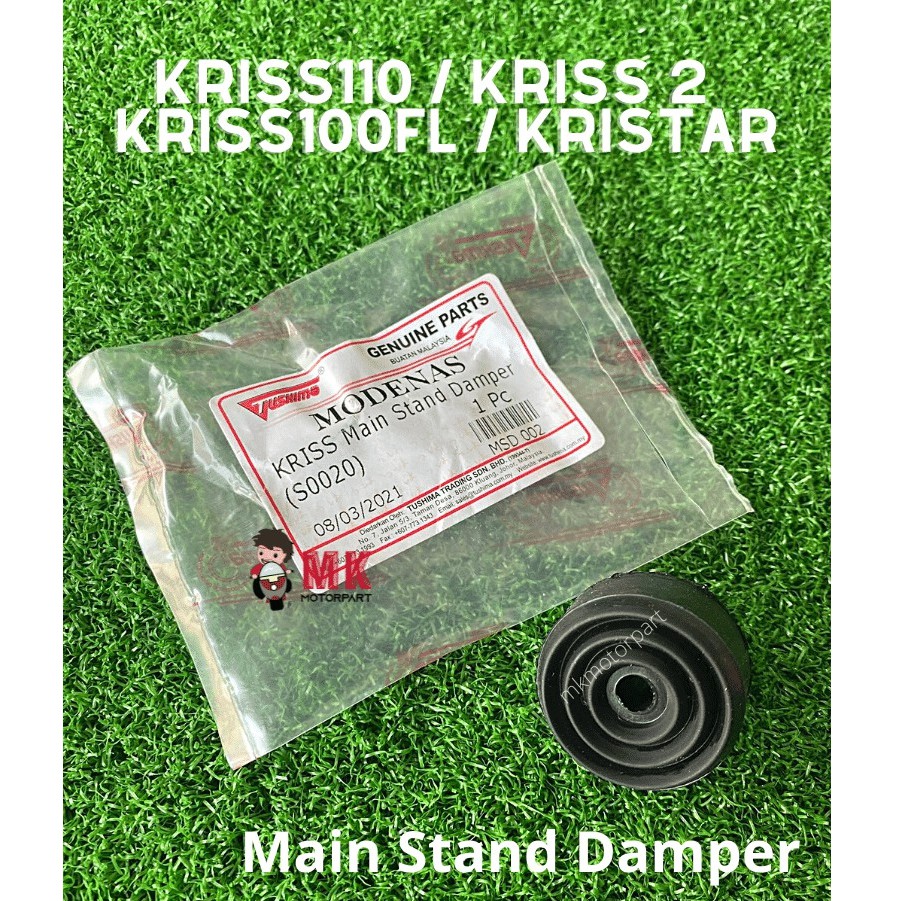 Modenas KRISS110 / KRISS 1, 2 , 100 FL / KRISTAR DAMPER Rubber Main ...
