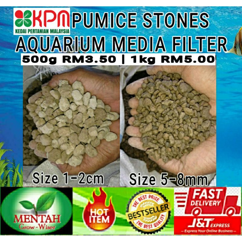 Aquarium Media Filter Pumice Stone | Shopee Malaysia