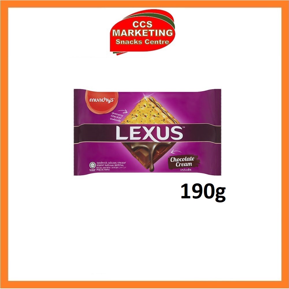 CCS Munchy's Lexus Sandwich Biscuit ( 190g ) | Shopee Malaysia